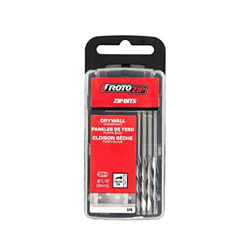 Roto-Zip 1/8" Guide Point Drywall Router Bits for Cutout Tools (64-Pack)