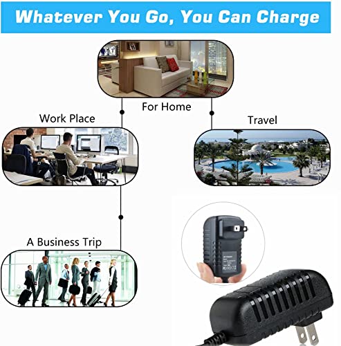 Jantoy AC Adapter Charger for Eclipse Fitness Quest E6000 E-6000 Power Supply Charger