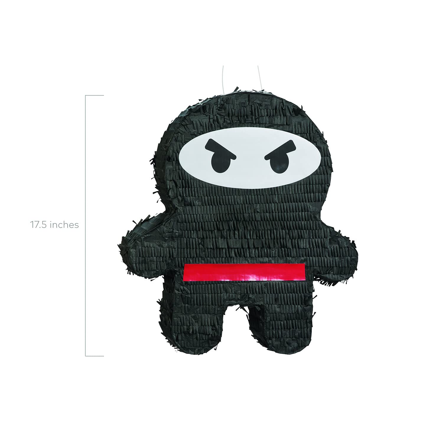 Karate Ninja Pinata - Ninja Warrior Birthday Party Decorations - 16 Inches X 17 Inches - 1 Piece