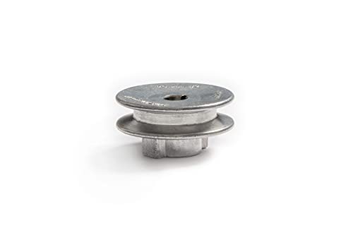 Terre Products - V-Groove/V-Belt Drive Pulley, 2.5'' Outside Diameter, 5/8" Bore, Die Cast, Z3A Zinc Alloy, Compatible Replacement for Chicago Die Cast 250A