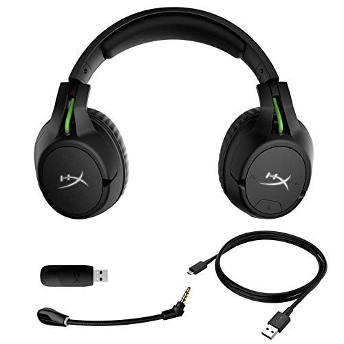 HyperX CloudX Flight β Wireless Gaming Headset, Official Xbox Licensed, Compatible with Xbox One and Xbox Series X|S, Game and Chat Mixer, Memory Foam, Detachable Noise-Cancellation Microphone