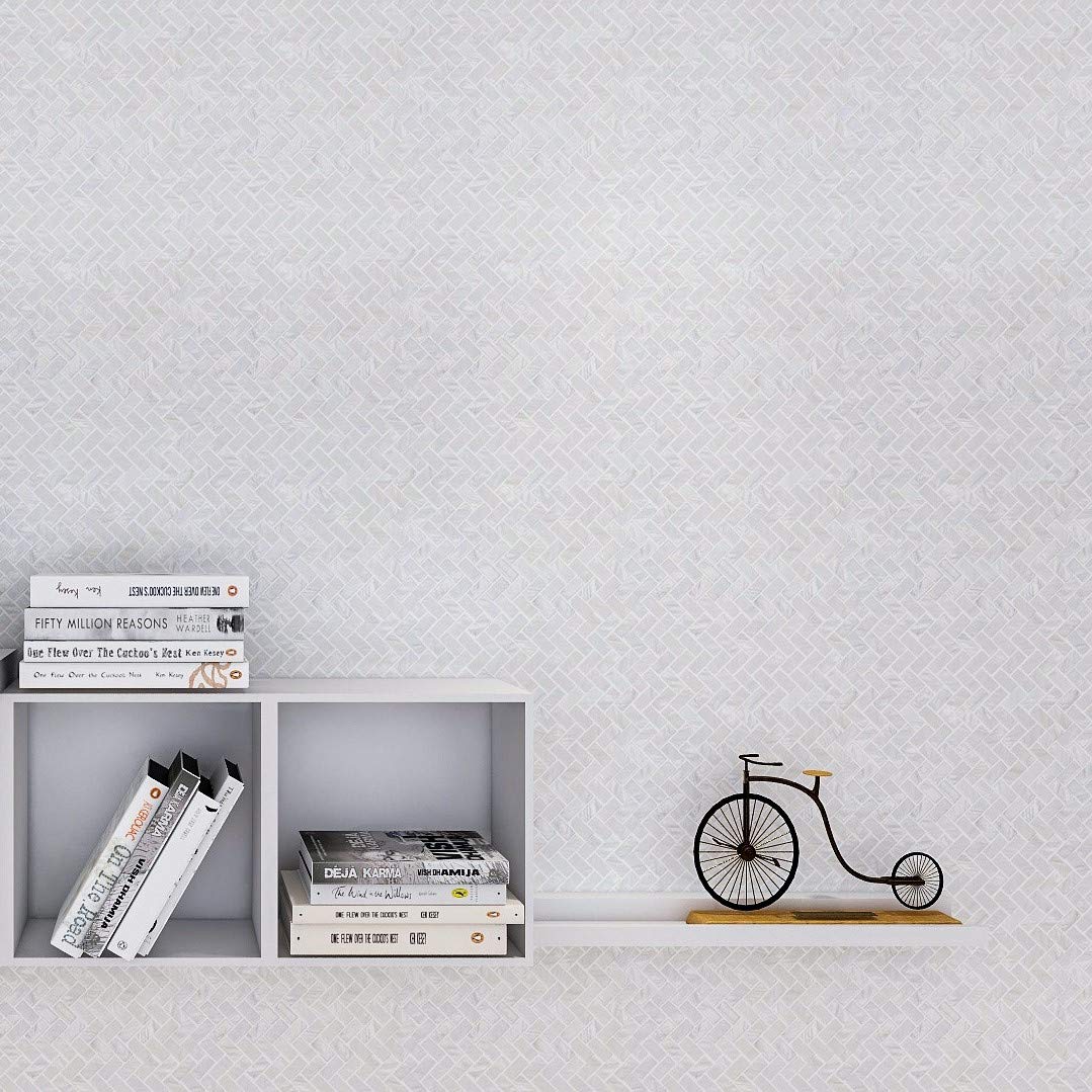 LONGKING Mother of Pearl Tiles, Decorative Tiles (1 Tile)