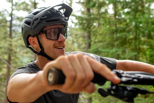 Julbo Fury Sunglasses - Black/Neon Orange - Reactiv Performance 0-3