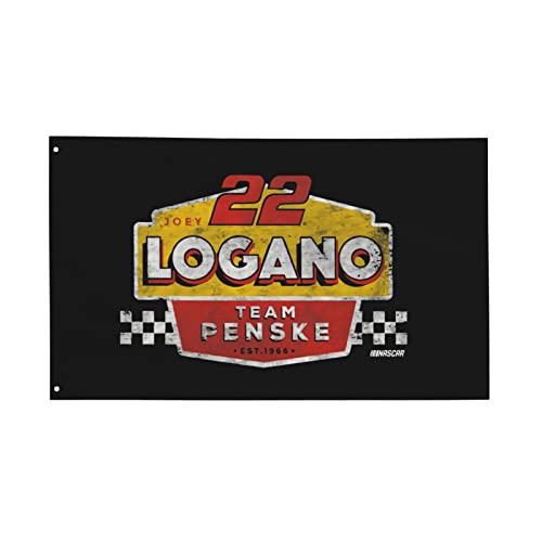 Joey Logano 22 3x5 Flag Indoor/Outdoor Banner Decorative Flag 100% Polyester Flag