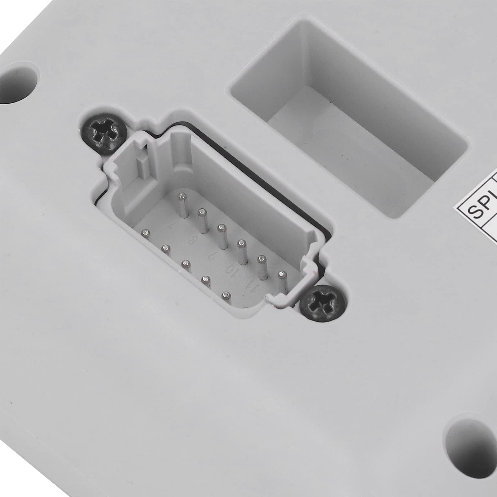 Tgoon Excavator Monitor, Flexible Button 135 215 330 Excavator Control Panel Perfect Replacement LCD Screen for Industrial Use