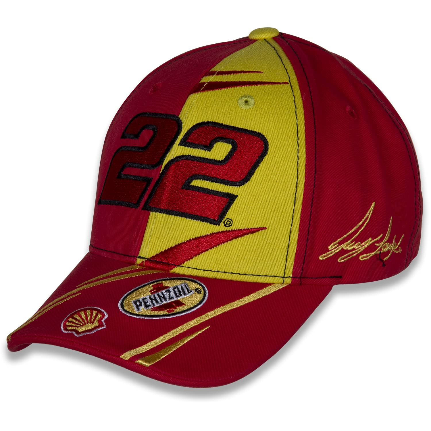 Joey Logano Youth Element Hat - 2023 NASCAR Adjustable Automotive Racing Mesh Baseball Cap