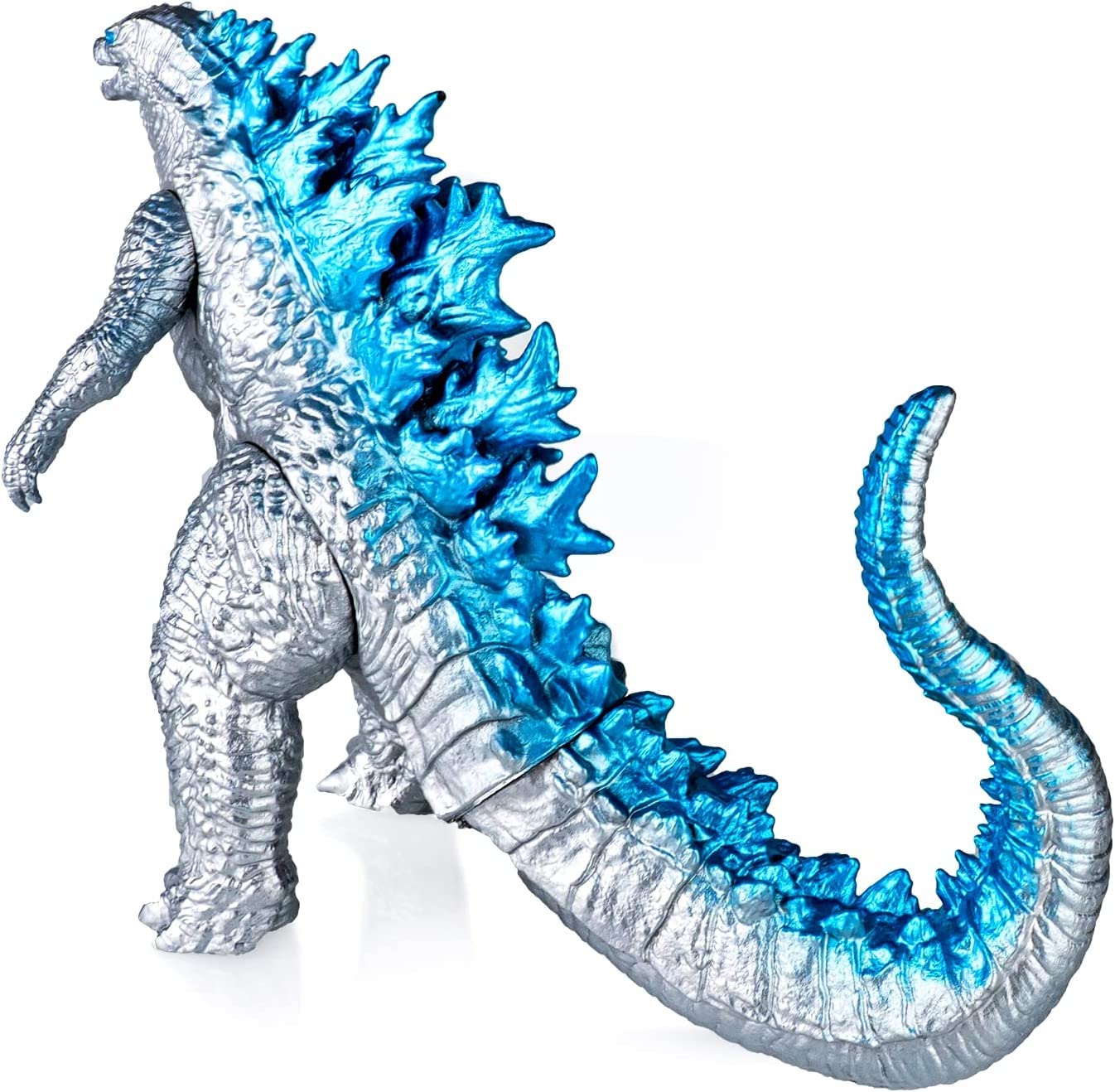 JAYKENIXO New Silver Dragon Movie Action Figure - Dragon Monster Toy Size 7ββ Carry Bag Included