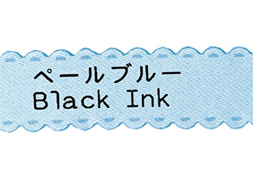 King Jim Tepra PRO SFW12BK Ribbon Tape Cartridge, Naminami, Pale Blue