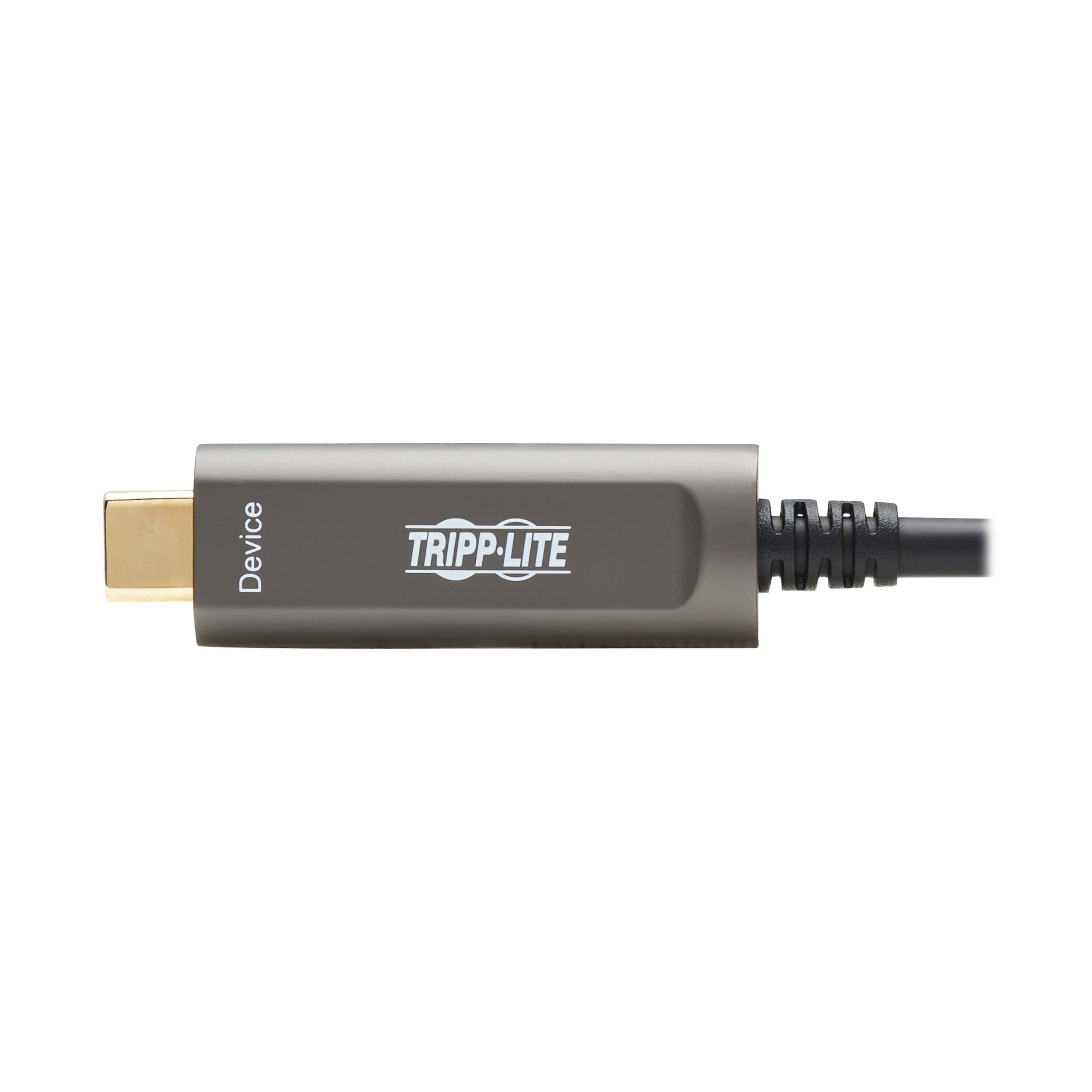 Tripp Lite Long Distance USB-A to USB-C Cable, 98 Feet / 30 Meters, 10 Gbps Data, Charging , Fiber Active Cable, Supports only USB 3.2 Gen 2, Male-to-Male, 3-Year Warranty (U428F-30M-D3)