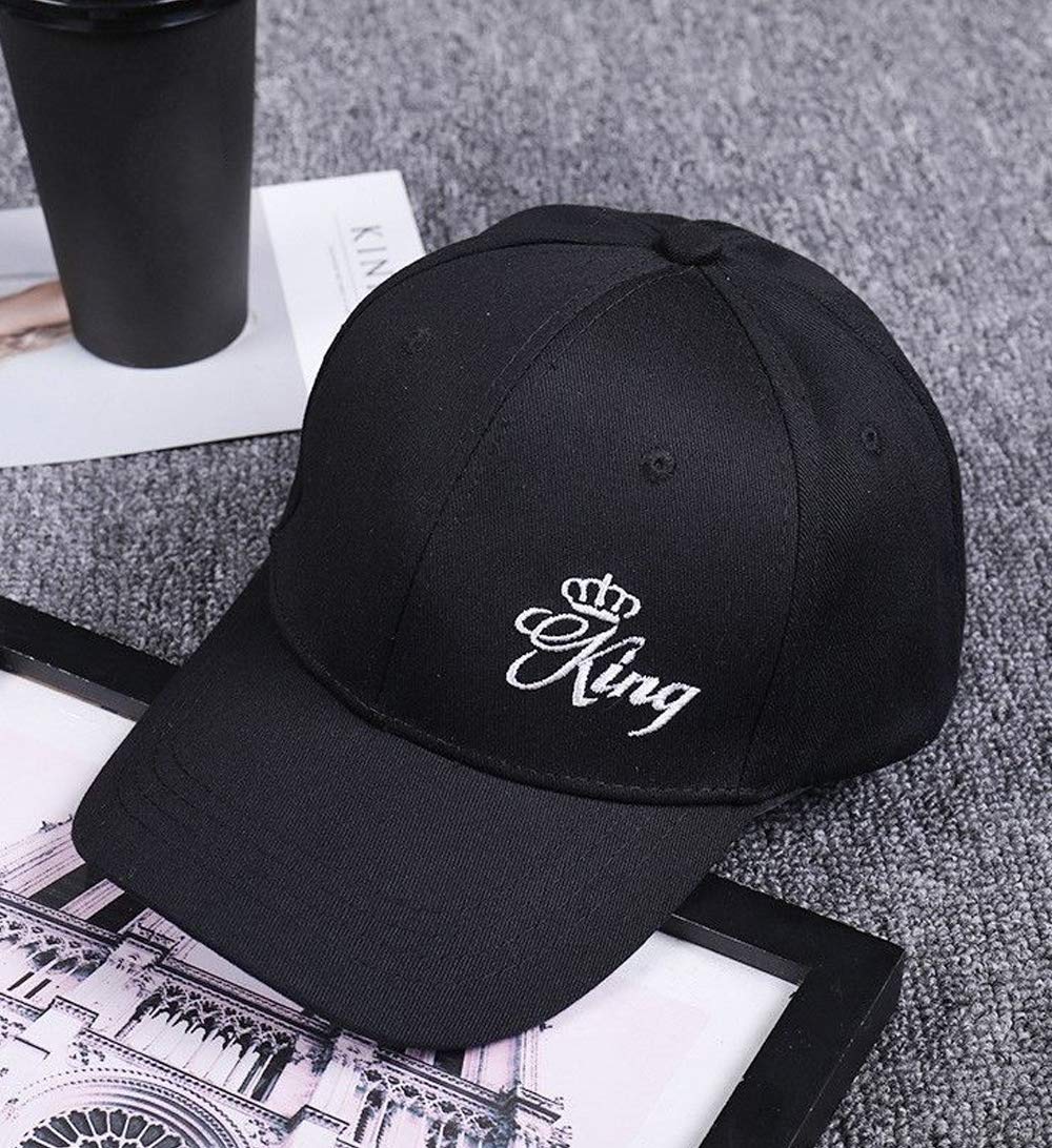 King Queen Hats Matching Snapbacks Hip Hop Hats Couples Snapback Caps Adjustable