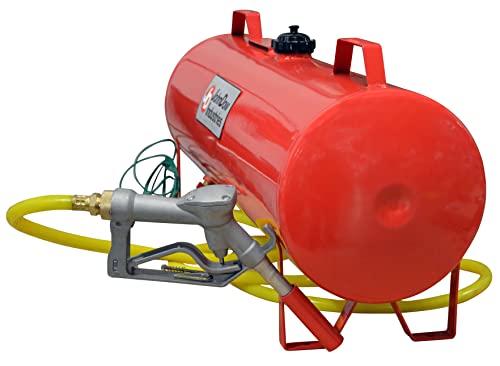 JohnDow Industries JDI-FST15 15 Gallon Fuel Station - Durable and Convenient Fuel Storage and Dispensing Solution,Red