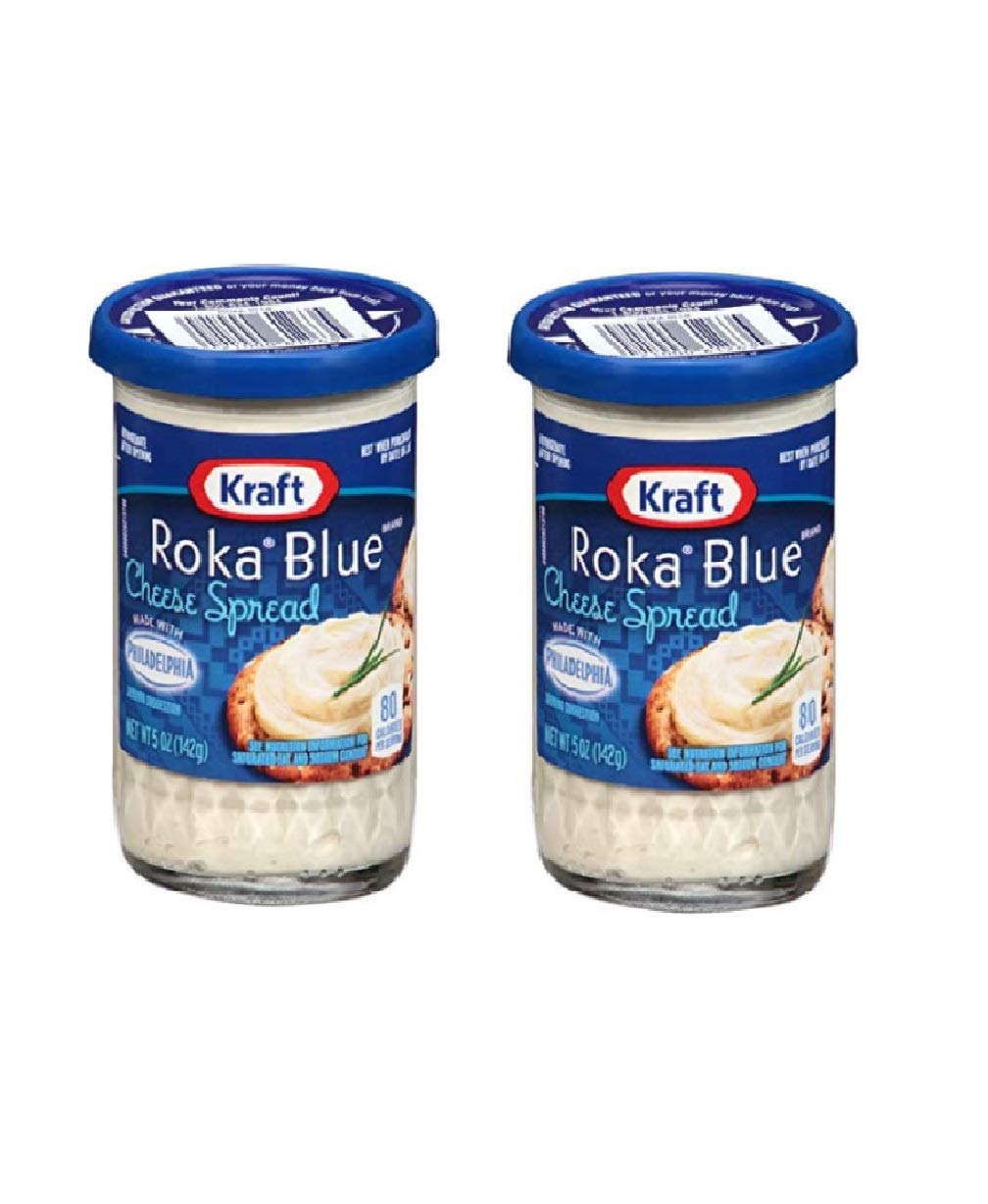 Kraft Roka Blue Cheese Spread 5oz (Pack of 2)