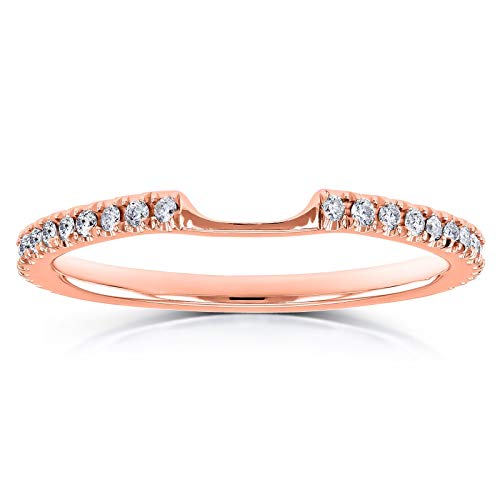 Kobelli Notched Diamond Wedding Band 1/8 CTW in 14k Gold - 7.5 / yellow-gold