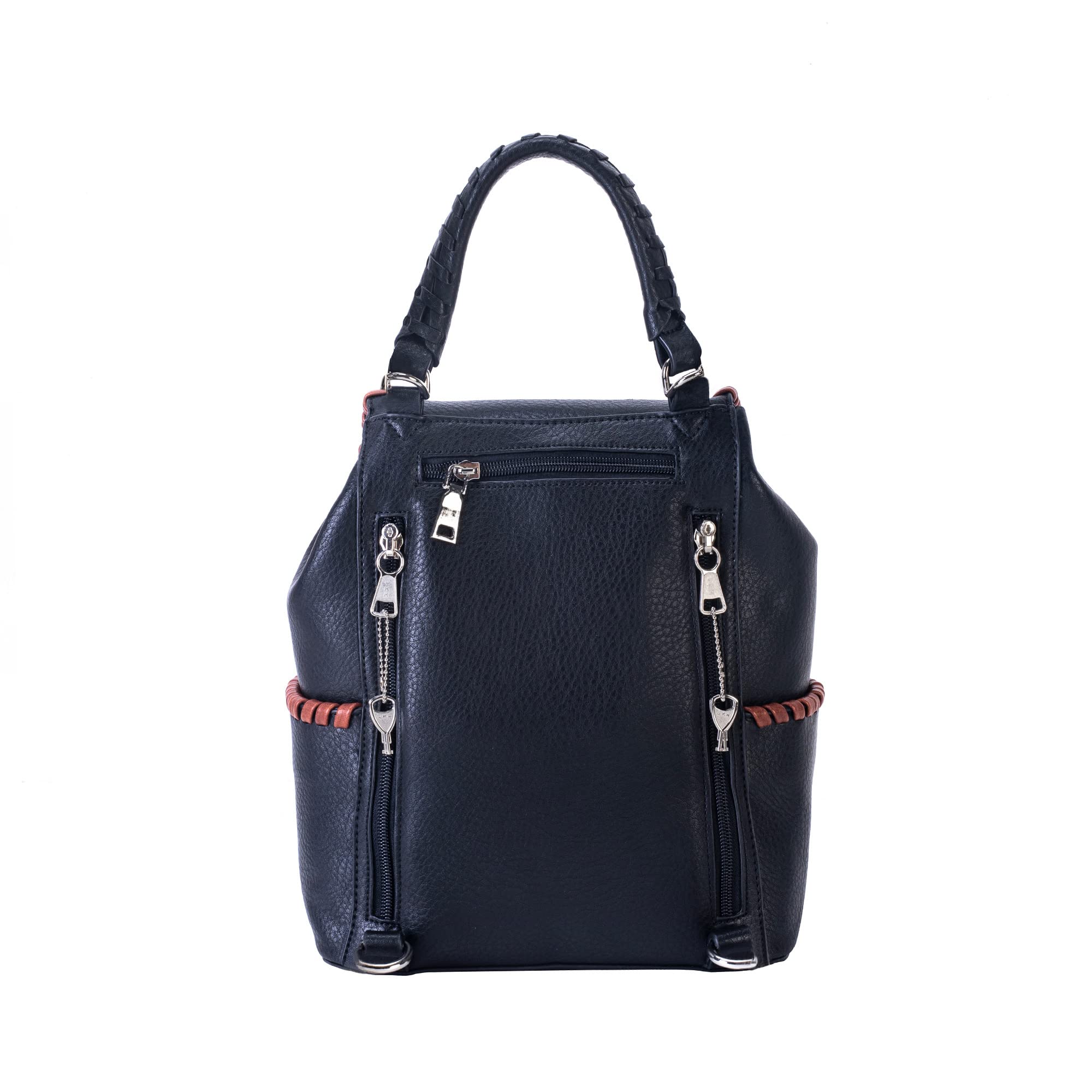 Lady Conceal Concealed Carry Purse - Madelyn Backpack (Gray)