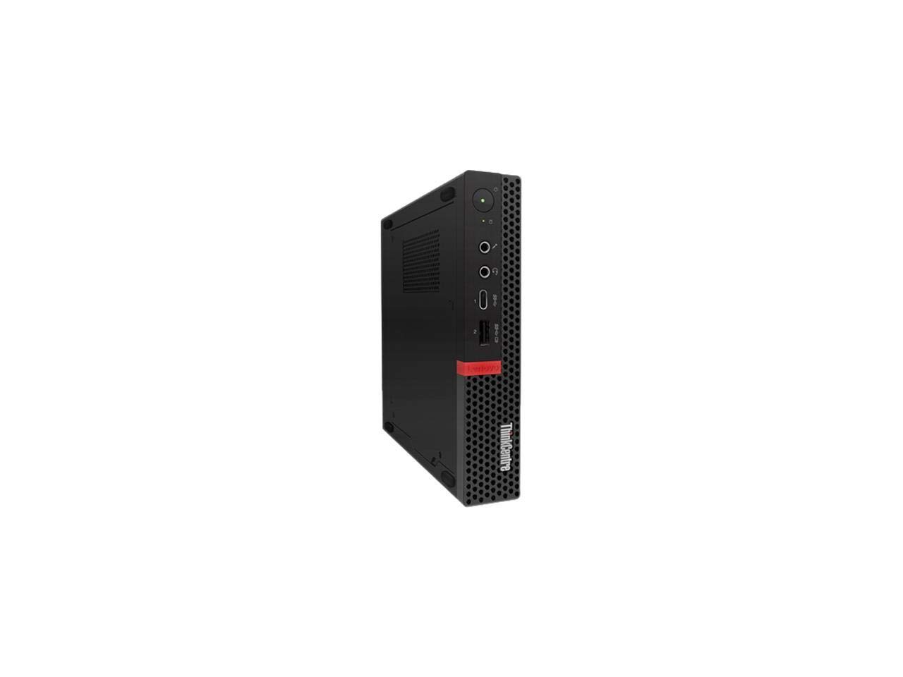 Lenovo ThinkCentre M720q 10T7 Tiny Desktop Computer - 1 x Core i5 8400T / 1.7 GHz - RAM 8 GB - SSD 256 GB