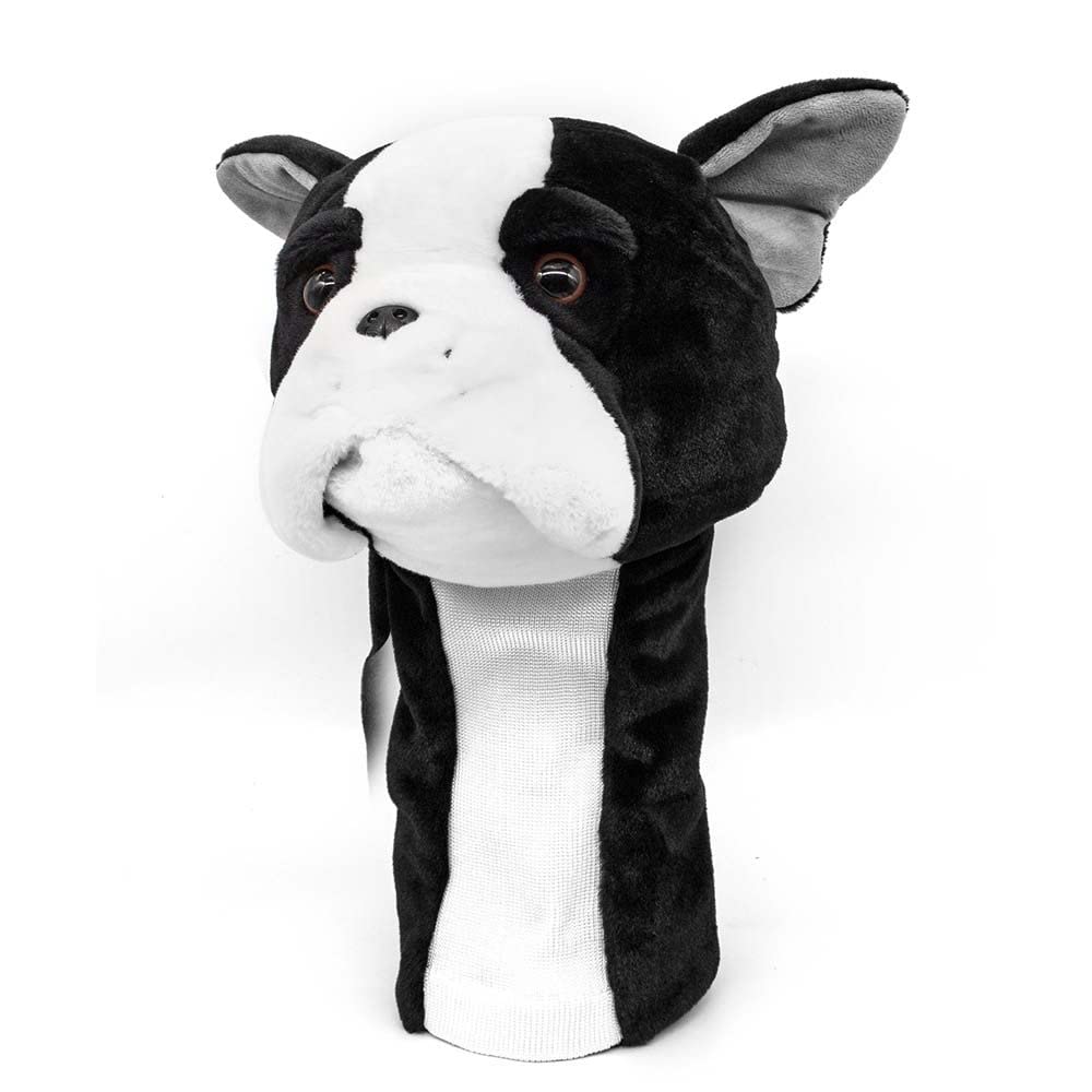 Plush Headcover Cute Dog Golf Headcover Golf Driver Headcovers(Brown)