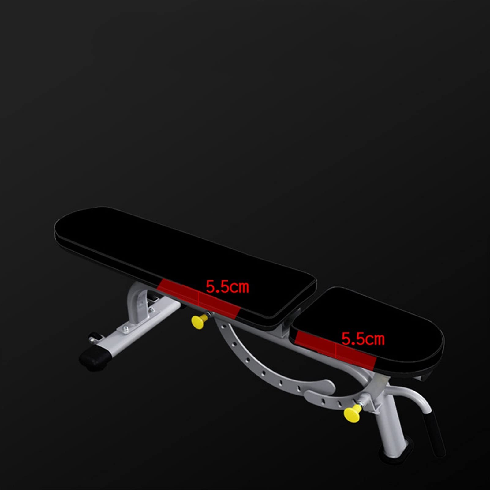 LUYIYI Multifunctional Dumbbell Bench Bench Press Chair Supine Abdominal Muscle Board Fitness Equipment Movable Training