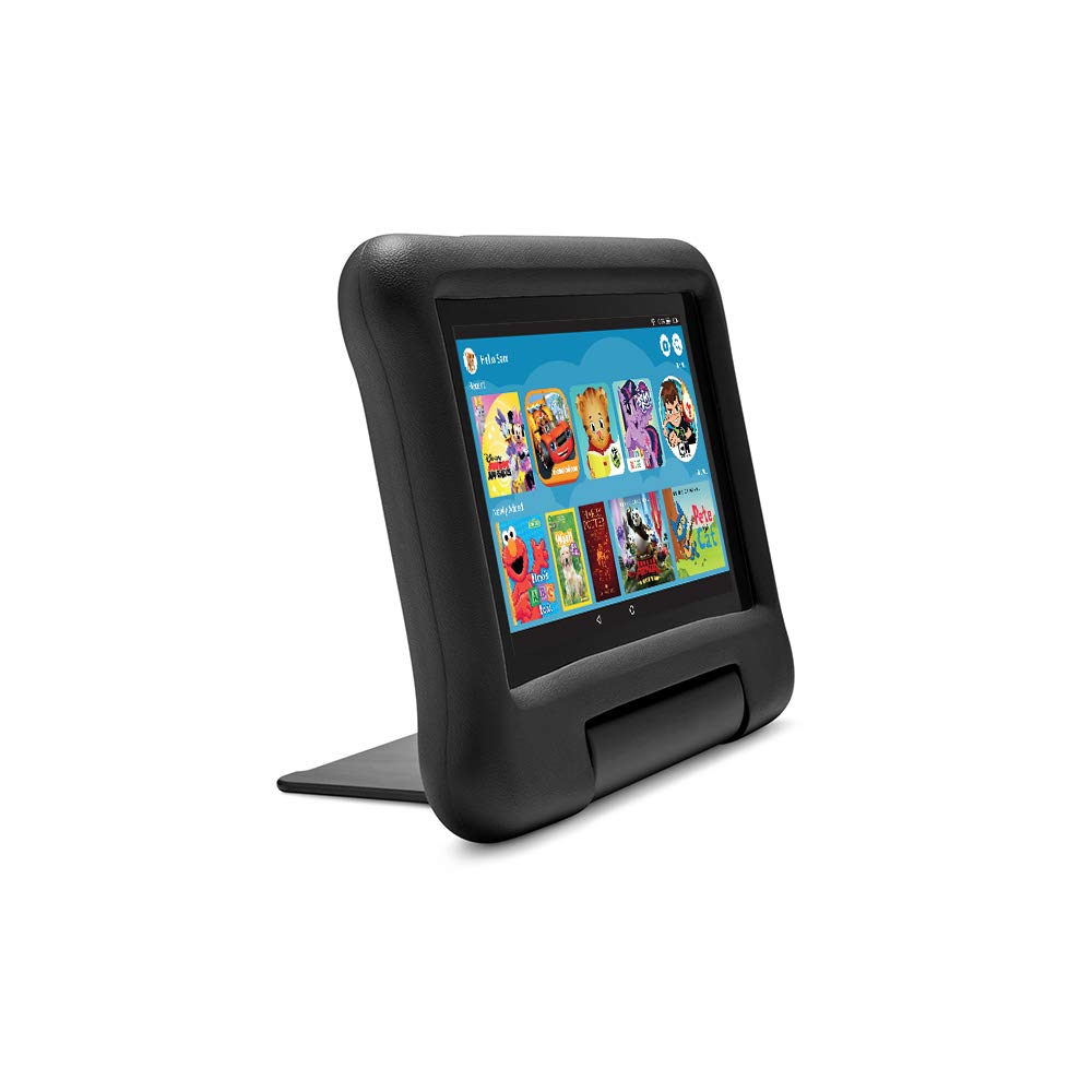 Kid-Proof Case for Fire 7 Tablet (Compatible with 9th Generation Tablet, 2019 Release), Black