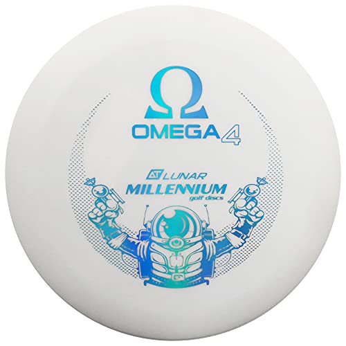 Millennium Golf Discs Lunar Glow DT Omega4 Putter Golf Disc [Colors May Vary] - 170-172g