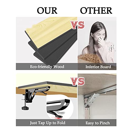 Keyboard Platform Extender,Ergonomics Desk Extender Tray Clamp On Keyboard Drawer Table Mount Armrest Stand Slide Computer Elbow Arm Support
