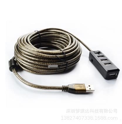 Two 10m 4-Port hub Splitter USB2.0 Splitter