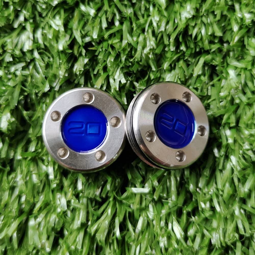 NA 2pcs Blue Number Golf Custom Weights for Titleist Scotty Cameron Newport Studio California Putters (2x20g)