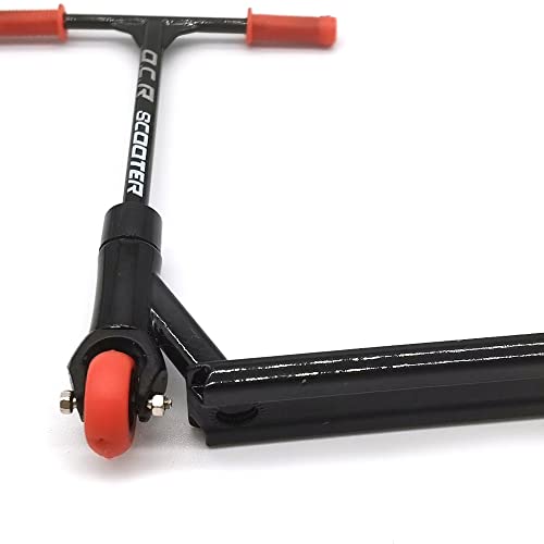 MIKEMENG Finger Scooter with Mini Scooters Tools and Shoes Finger Board Accessories - Pack 1 Black Finger Toy for Old Kid (Jeans Pant)