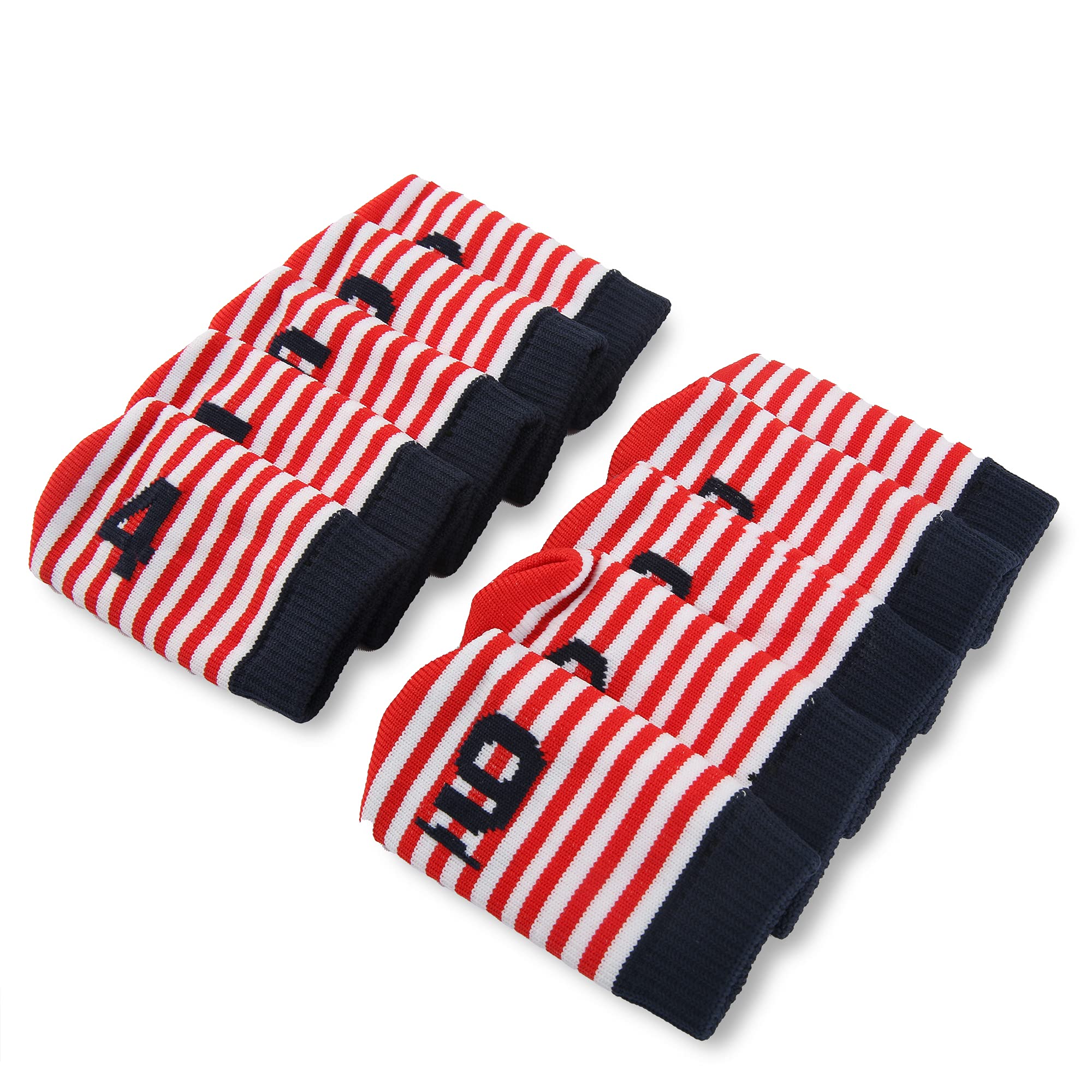 KYTAI 10pcs Golf Iron Head Covers Set Knitted Club Headcovers Fit Callaway Ping Taylormade Cobra for Man Women 4-9/A/P/S (Red)