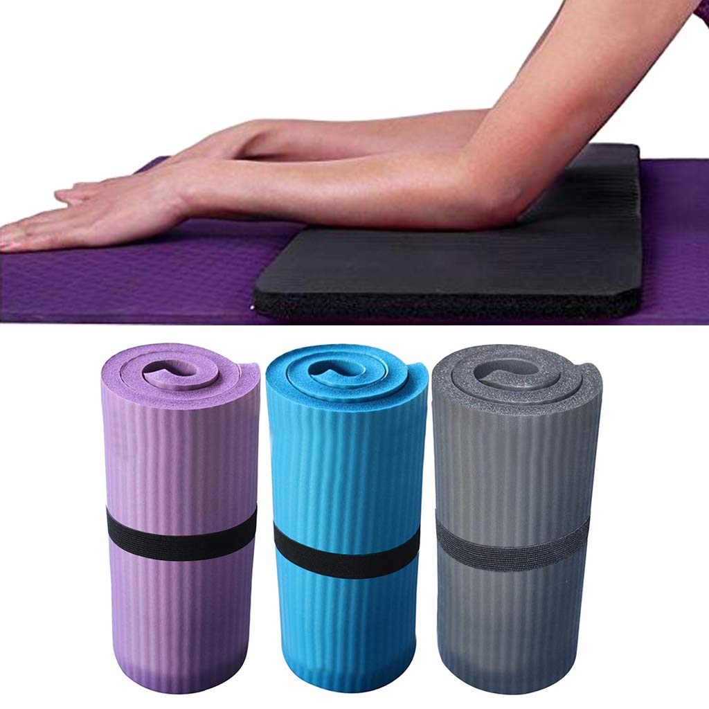 KOUJING Mini Non-Slip NBR Yoga Auxiliary Pad Sport Mat Gym Pilates Mats Foldable Pads