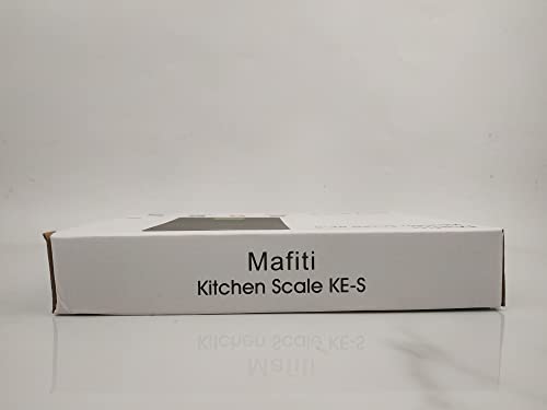 Kitchen Scale, Mafiti Digital Kitchen Scales 11lb/5kgX1g, Multifunction Measures in Kg, g, lb and OZ Digital Kitchen Weight for Food, Cooking and Baking,LCD Display(Silver)
