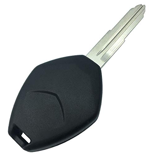 Keyless Entry Remote Uncut 4 Buttons Key Fob Case Shell for Mitsubishi Eclipse Lancer Endeavor Galant Outlander (No Chips)