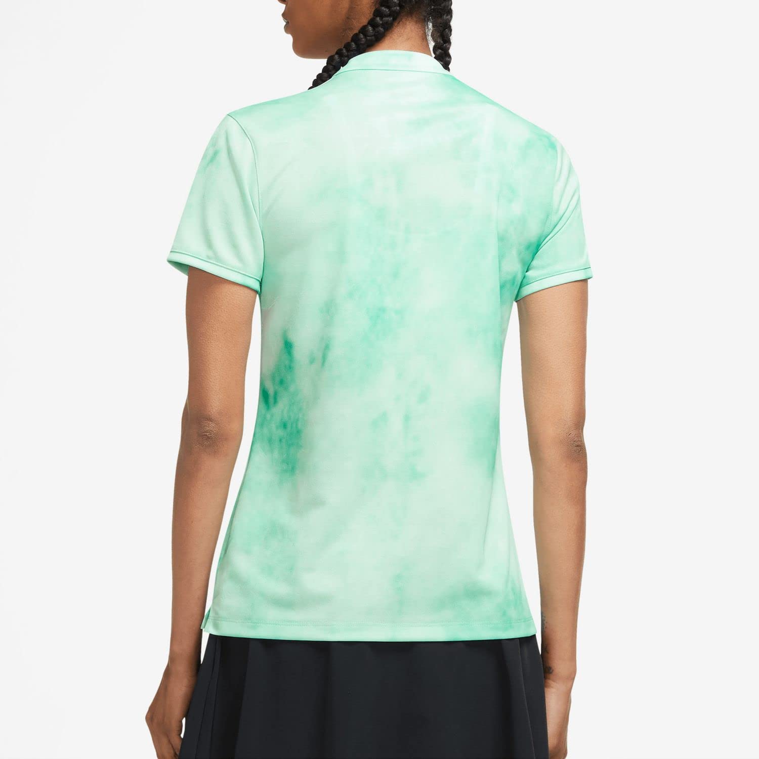 Nike Women's Dri-FIT Victory Printed Golf Polo Shirt (M(DH2451-379)/W, Large)