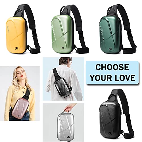 Piskyet Detachablea VR Backpack Case/Official Elite Strap Carrying Case, Hard Travel Case - Brushed Silver