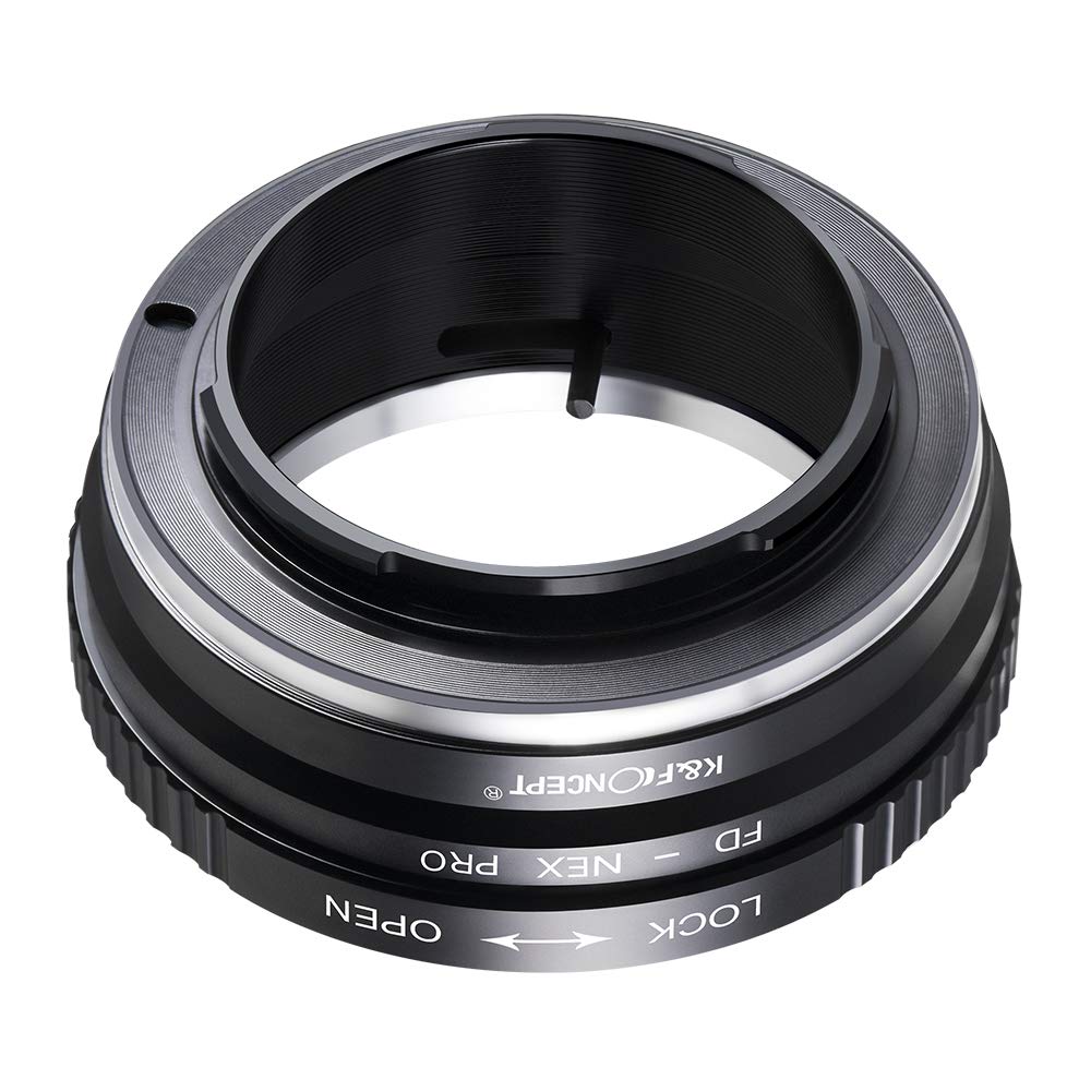 K&F Concept Lens Mount Adapter with Matting Varnish Design, Compatible for FD FL Lens to Sony NEX E-Mount Camera for Sony Alpha NEX-7 NEX-6 NEX-5N NEX-5 NEX-C3 NEX-3