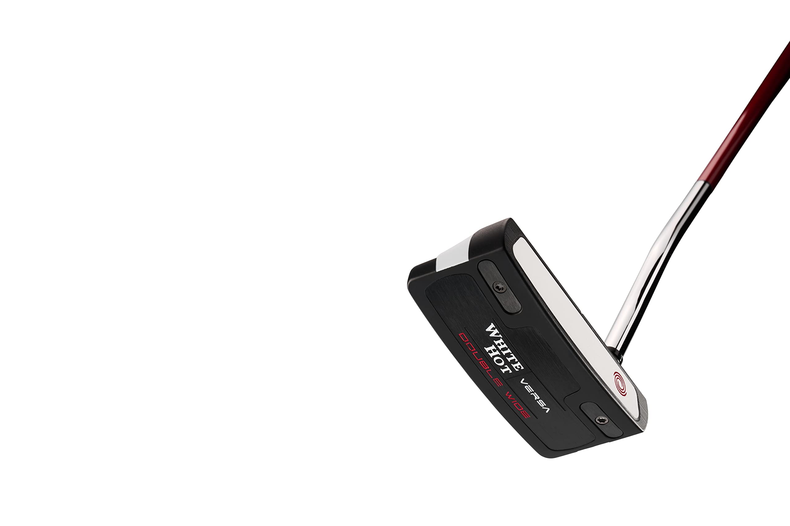 Odyssey 2023 White Hot Versa Putter (Right Hand, 35" Length, Double Bend Hosel, Pistol Grip, Stroke Lab Shaft, Double Wide Head Shape)