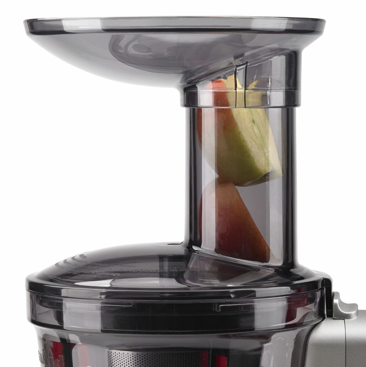 KitchenAid KSM1JA Masticating Juicer and Sauce Attachment, 1L, Silver
