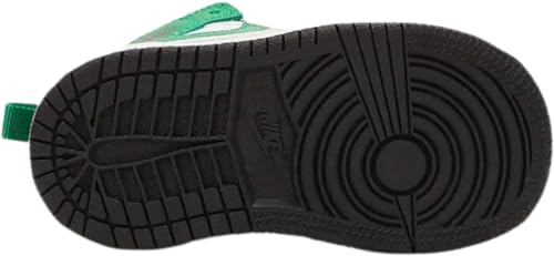 Jordan 1 Mid Toddler's Lucky Green/Black-White (DQ8425 301) - Size 8c
