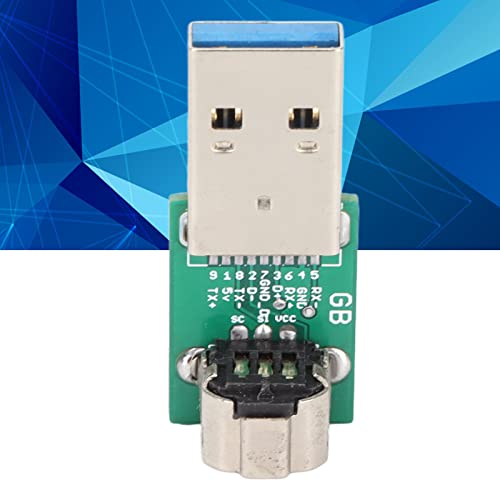 PUSOKEI USB3.0 Adapter for SNAC Controller,No Latency PCB IO Board 6.1 and IO Digital 1.2 Converter,SNAC Handle Adapter for Mister IO Board for GBC for GBA