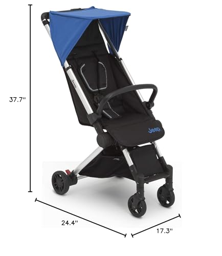 Jeep Arrow Travel Stroller by Delta Children, Cobalt Blue