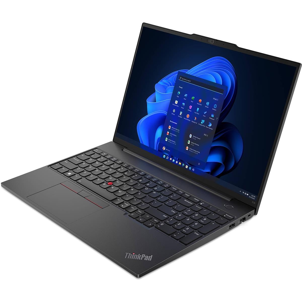 Lenovo ThinkPad E16 Gen 1 21JN0040US 16" Touchscreen Notebook - WUXGA - 1920 x 1200 - Intel Core i5 13th Gen i5-1335U Deca-core (10 Core) 1.30 GHz - 16 GB Total RAM - 8 GB On-Board Memory - 512 GB