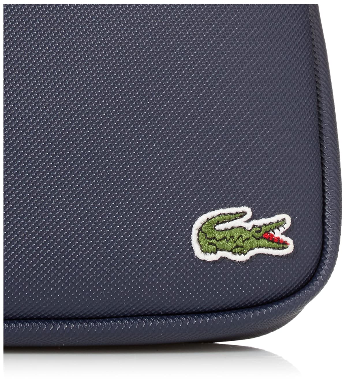Lacoste Men's PVC Flat Crossover Bag, Tango RED