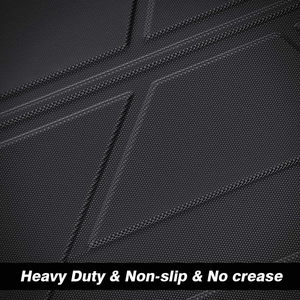 KUST Cargo Mat for 2011-2019 Ford Explorer Cargo Liner All Weather Trunk Floor Mat Black TPO Non-Slip