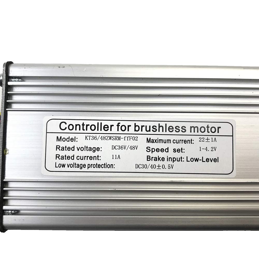 Kun Teng KUNTENG Controller,36V/48V 500W/750W E-Bike Electric brushless Controller,Square Wave 22A Controller