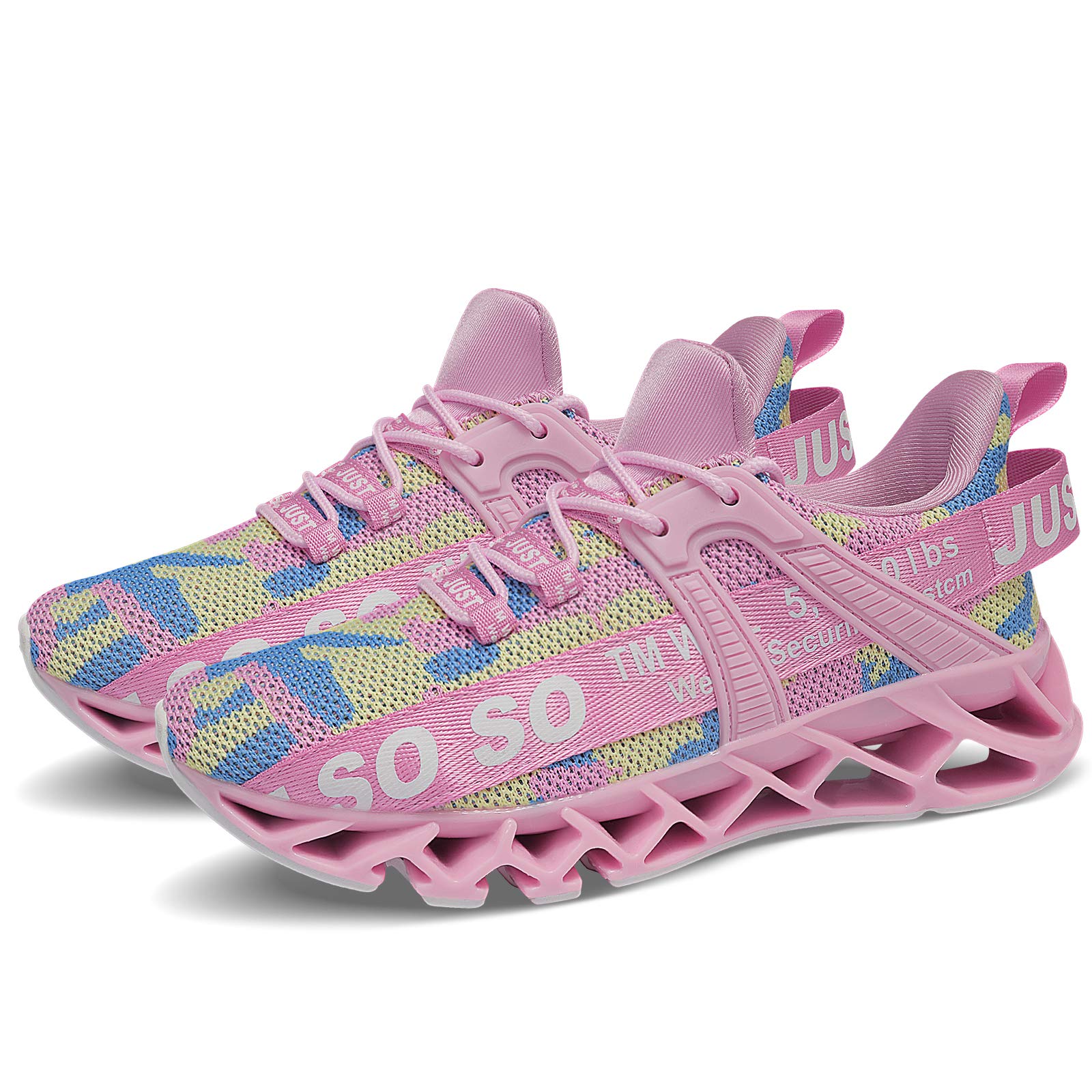 JointlyCreating Walking Shoes for Women Casual Lace Up Lightweight Tennis Running Shoes