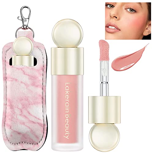 Liquid Blush, KAYNEST Soft Pinch Dewy Liquid Cream Blush, Soft Velvet Silk Texture, Long-lasing, Natural-Looking, Moisturizing Lightweight Blendable Feel, Face Blush Stick for Cheek (1#)