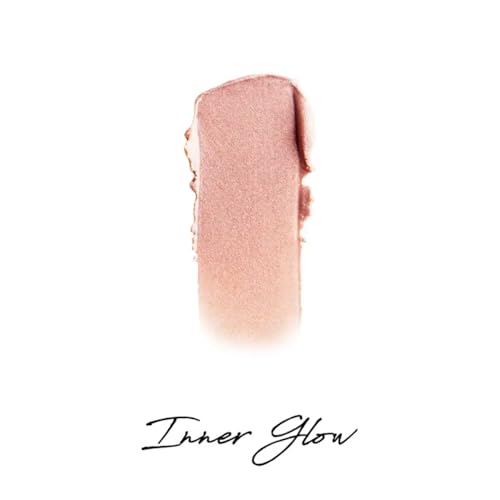 Kjaer Weis Cream Blush Refill. Award Winning Dewy Blush Makeup. Blendable Cream Blush for Cheeks, Eyes and Lips. Long-Wearing Creme Blush Make Up, Organic Lip and Cheek Tint (Inner Glow)