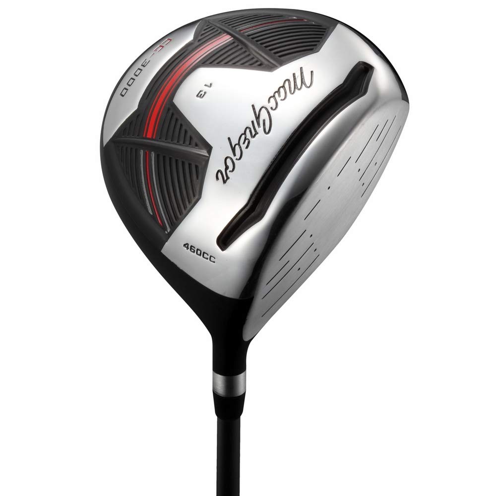 MacGregor CG3000-1 Inch Golf Clubs Set with Bag, Mens Right Hand, Graphite/Steel, Regular Flex
