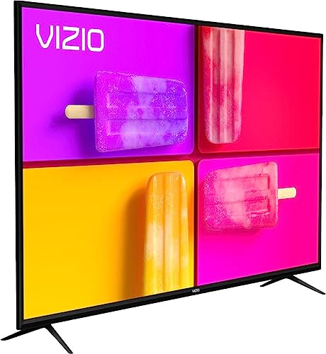 VIZIO 65-inch V-Series 4K LED HDR Smart TV w/AMD FreeSync, Dolby Vision, WiFi 6E, & Smart Home Compatibility + Free Wall Mount (No Stands) - V655M-K03 (Renewed)