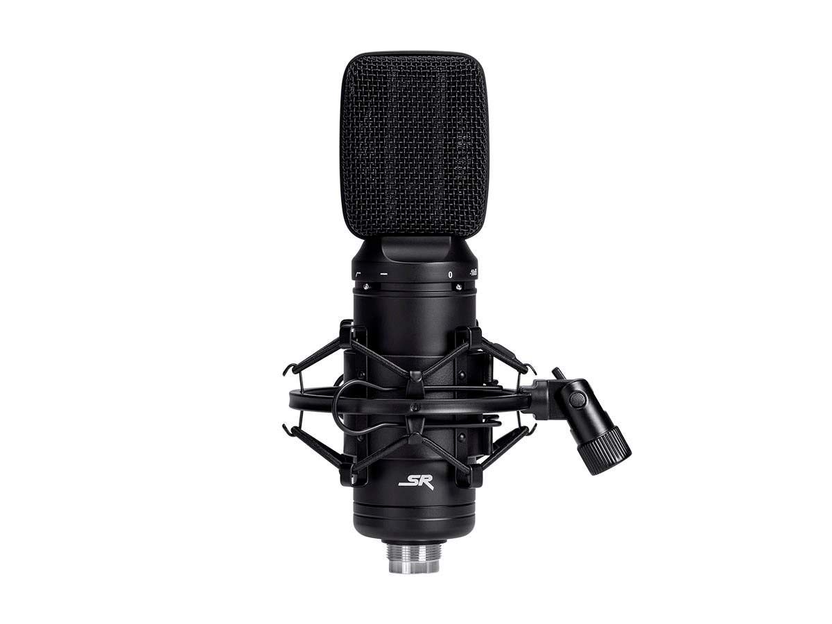 Monoprice Stage Right Series Ribbon Microphone (625908),Black