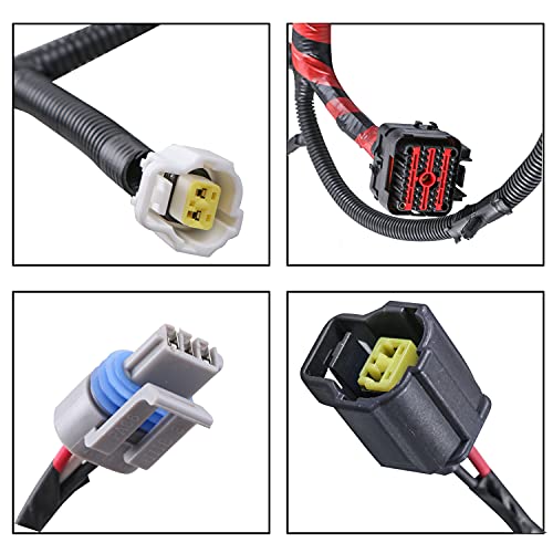 MOSTPLUS 7.3L Diesel Engine Wiring Harness w/o Cali Compatible with 1999-2001Ford Super Duty F250 F350 Replace F81Z-12B637-FA